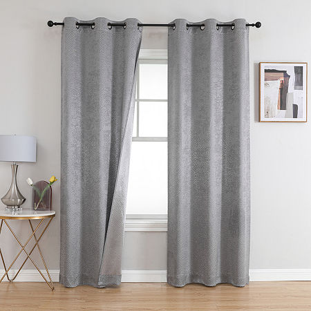 Click here for Archie Grommet Top Blackout Set of 2 Curtain Panel... prices