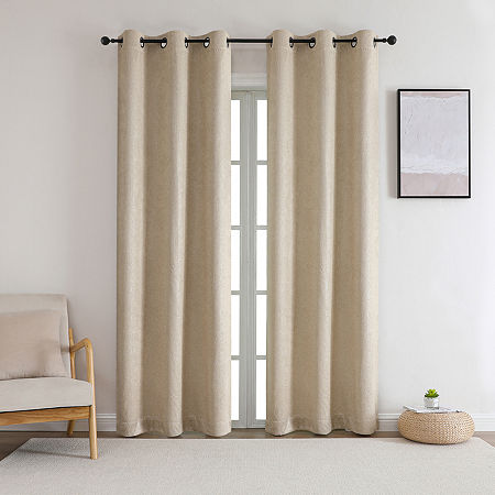 Click here for Regal Home Ophelia Grommet Top Blackout Set of 2 C... prices