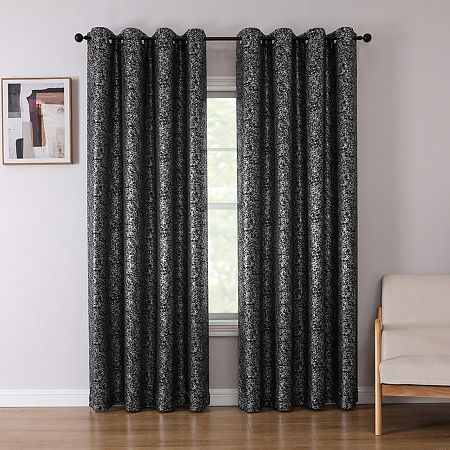 Click here for Sadie Grommet Top Blackout Single Curtain Panel  O... prices