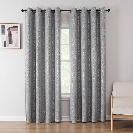 Click here for Sadie Grommet Top Blackout Single Curtain Panel  O... prices