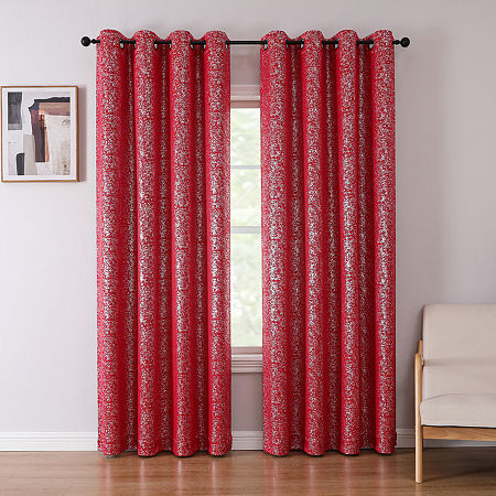 Click here for Sadie Grommet Top Blackout Single Curtain Panel  O... prices
