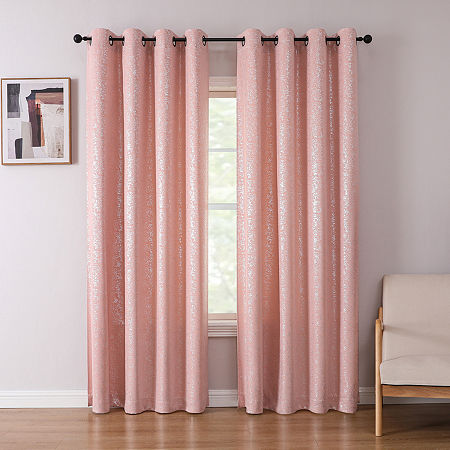 Click here for Sadie Grommet Top Blackout Single Curtain Panel  O... prices