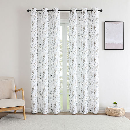 Click here for Regal Home Isla Printed Grommet Top Energy Saving... prices