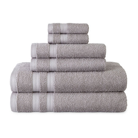 Click here for Home Expressions Solid Bath Towels  One Size  Gray prices