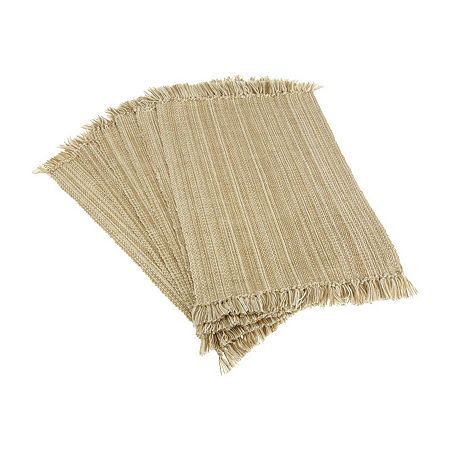 Click here for Design Imports Variegated Fringe 6-pc. Placemat  O... prices