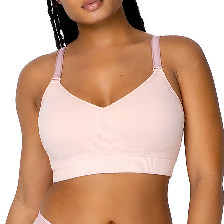 Click here for Curvy Couture Smooth Seamless Comfort Wireless Bra... prices