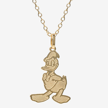Click here for Girls 14K Gold 18 Inch Pendant Necklace  One Size prices