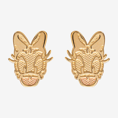 Click here for 14K Gold 10.1mm Daisy Duck Mickey and Friends Mick... prices