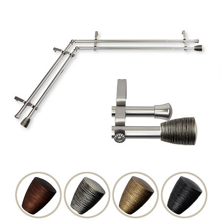 Click here for Rod Desyne Tarzan Corner Double Curtain Rod  One S... prices