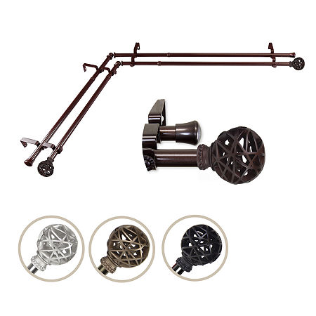 Click here for Rod Desyne Leannette Corner Double Curtain Rod  On... prices