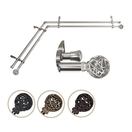 Click here for Rod Desyne Leannette Corner Double Curtain Rod  On... prices
