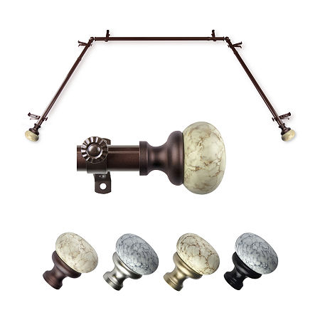 Click here for Rod Desyne Merlyn Bay Window Rod  One Size  Brown prices