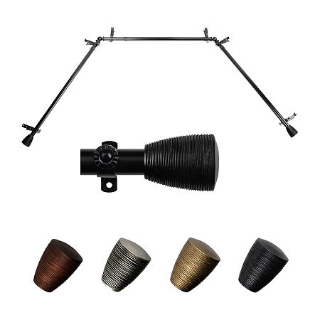 Click here for Rod Desyne Tarzan Bay Window Rod  One Size  Black prices