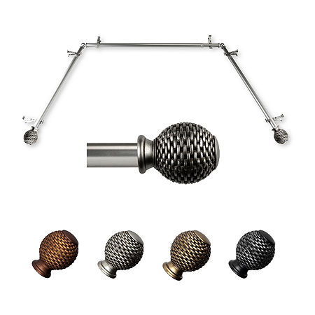 Click here for Rod Desyne Ozana Bay Window Rod  One Size  Silver prices