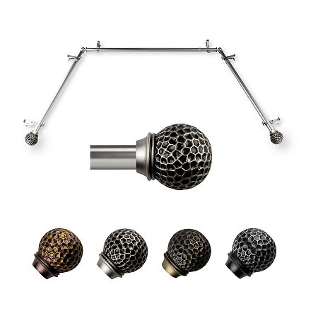 Click here for Rod Desyne Celio Bay Window Rod  One Size  Silver prices