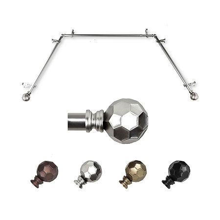 Click here for Rod Desyne Christiano Bay Window Rod  One Size  Si... prices