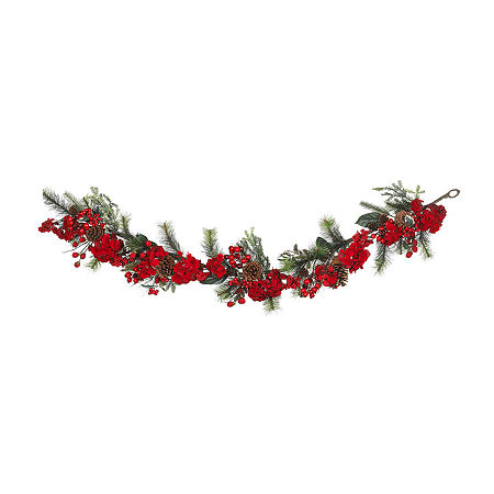 Click here for Nearly Natural 60in Cedar Christmas Indoor Garland... prices