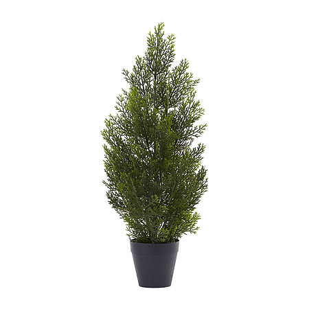 Click here for Nearly Natural 2ft Mini Cedar 2 Foot Christmas Tre... prices