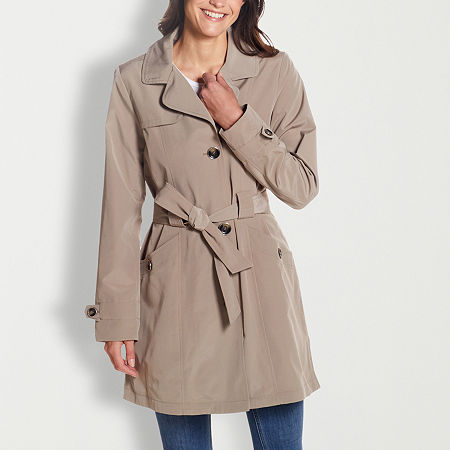 Click here for Gallery Womens Belted Midweight Trench Coat  Large... prices