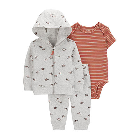 Click here for Carters Baby Boys 3-pc. Pant Set  Newborn  Gray prices