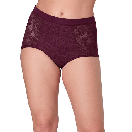 Click here for Bali Womens Breathe Lace High-Rise Brief Underwear... prices
