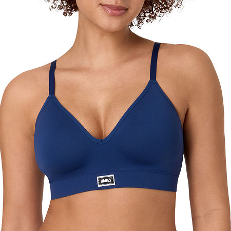 Click here for Hanes Womens Seamless Light Support T-Shirt Bralet... prices