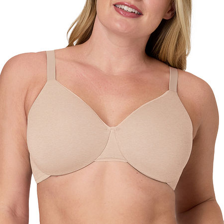 Click here for Bali Womens Cotton Collection Underwire T-Shirt Br... prices