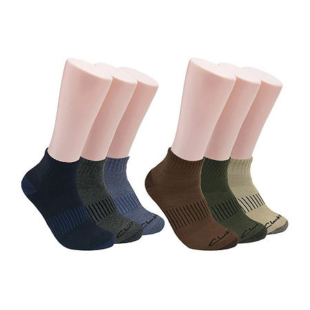 Click here for Clarks Mens 6 Pair Low Cut Socks  10-13  Multiple... prices