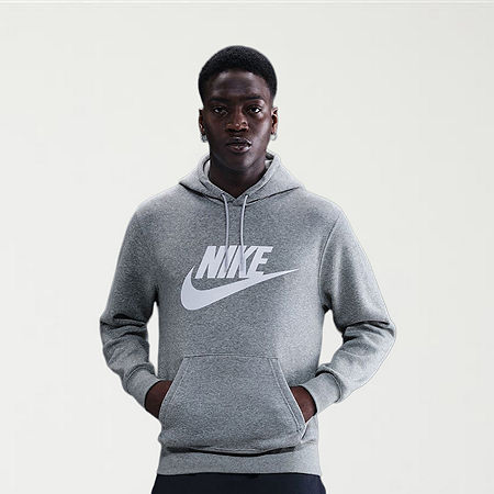 Click here for Nike Mens Club Fleece Standard-Fit Logo-Print Hood... prices