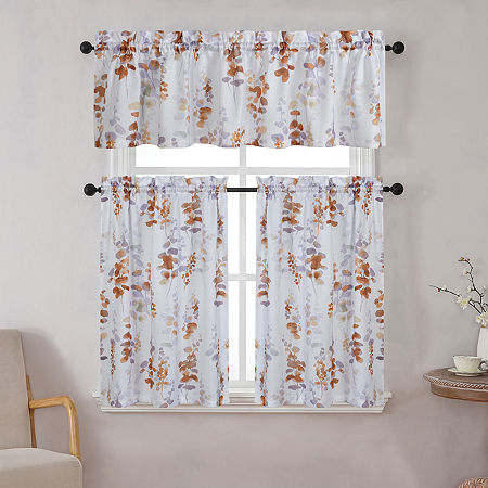 Click here for Adela 3-pc. Rod Pocket Window Tier  One Size  Beig... prices