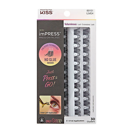 Click here for Kiss Lashes Impress Falsies Voluminous 30 Clusters... prices