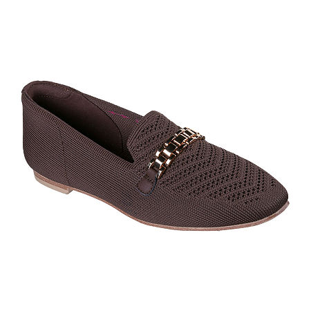 Skechers Womens Cleo Snip - Elegant Allure Casual Loafers from Finish Line - Chocolate