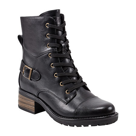 Click here for Indigo Rd. Womens Jovannie Block Heel Combat Boots... prices
