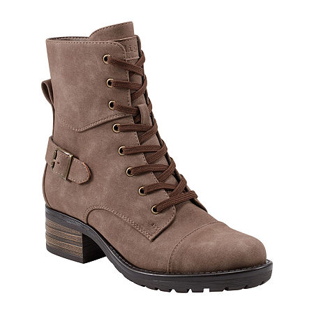 Click here for Indigo Rd. Womens Jovannie Block Heel Combat Boots... prices