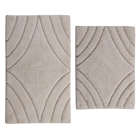 Click here for Castle Hill London Diamond 2-pc. Bath Rug Set  One... prices