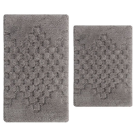 Click here for Castle Hill London Melange 2-pc. Bath Rug Set  One... prices