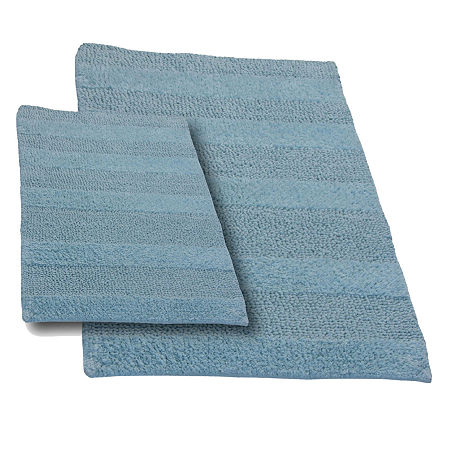 Click here for Castle Hill London Wide Cut 2-pc. Bath Rug Set  On... prices
