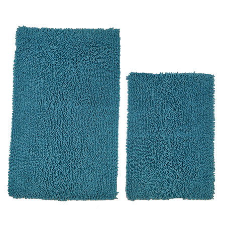 Click here for Castle Hill London Chenille Shaggy 2-pc. Bath Rug... prices