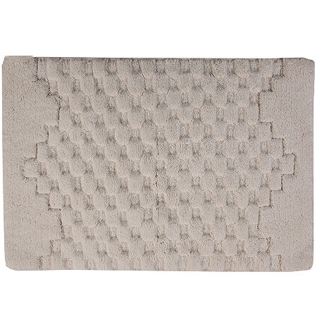 Click here for Melange Bath Rug Collection  One Size  White prices