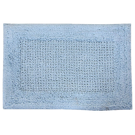 Click here for Naples Bath Rug Collection  One Size  Blue prices