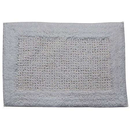 Click here for Naples Bath Rug Collection  One Size  White prices