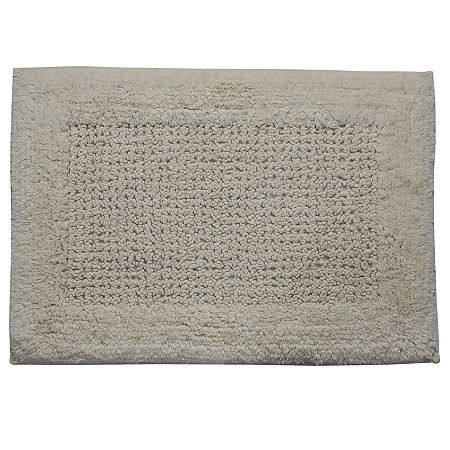 Click here for Naples Bath Rug Collection  One Size  White prices