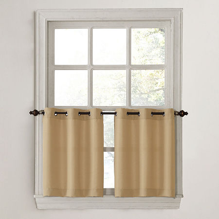 Montego Grommet Kitchen Curtains