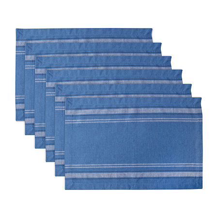 Click here for Design Import French Stripe 6-pc. Placemats  One S... prices