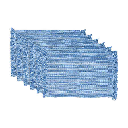 Click here for Design Imports Variegated Fringe 6-pc. Placemat  O... prices