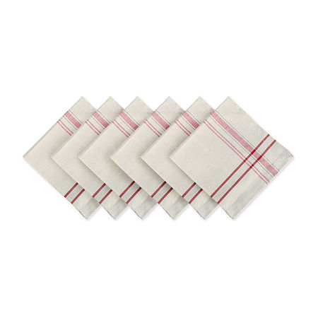 Click here for Design Imports French Stripe 6-pc. Napkins  One Si... prices