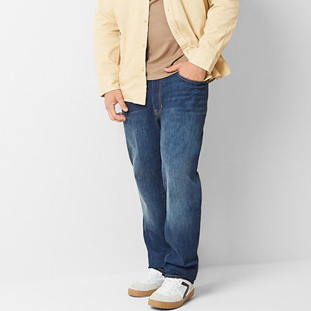 Click here for Arizona Big and Tall Mens Tapered Leg Athletic Fit... prices