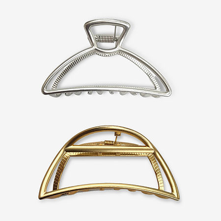 Click here for a.n.a Silver Tone & Gold Tone 2-pc. Hair Clip  One... prices