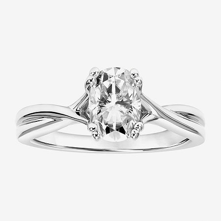 Click here for Womens 1 CT. T.W. Lab Created White Moissanite Ste... prices