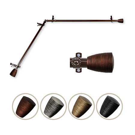 Click here for Rod Desyne Tarzan Corner 3/4 IN Adjustable Curtain... prices